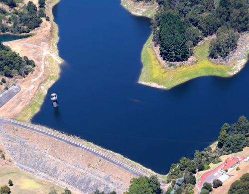 Algal bloom at West Barwon Reservoir - Barwon Water
